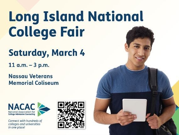 LONG ISLAND NACAC NATIONAL COLLEGE FAIR | Nassau Coliseum